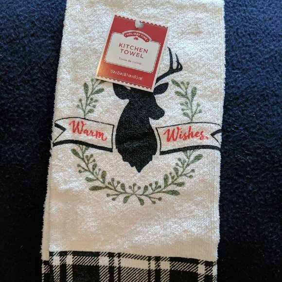 Holiday Time | Holiday | Holiday Time Kitchen Towel | Poshmark